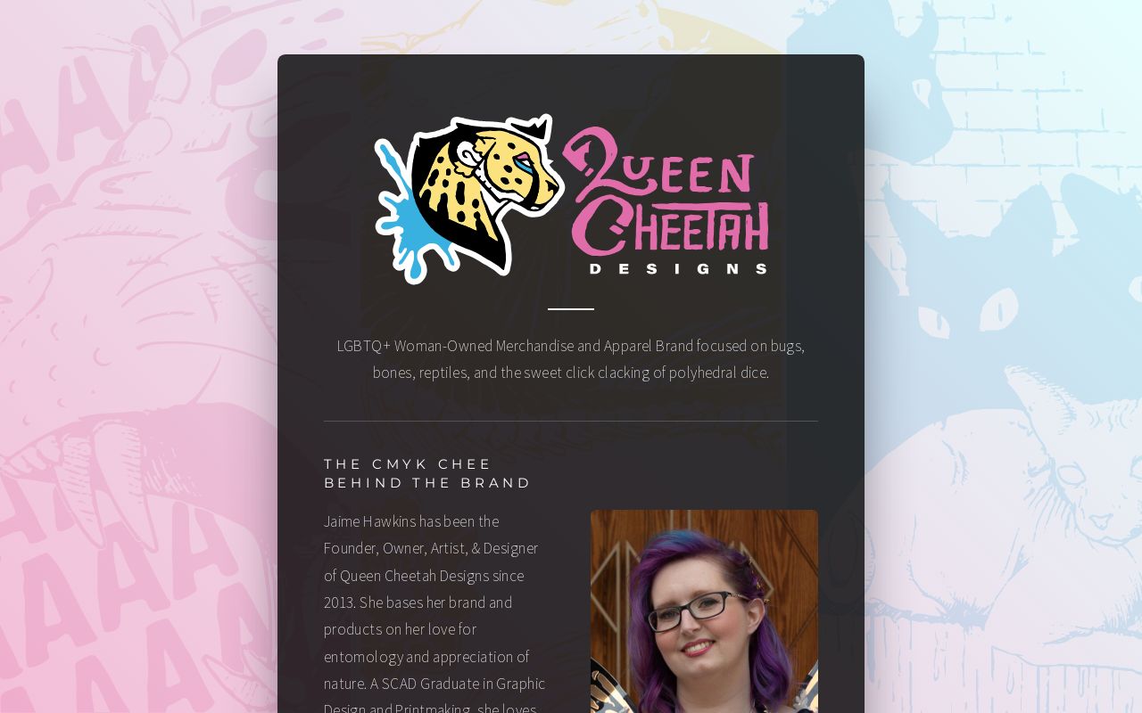Queen Cheetah Designs